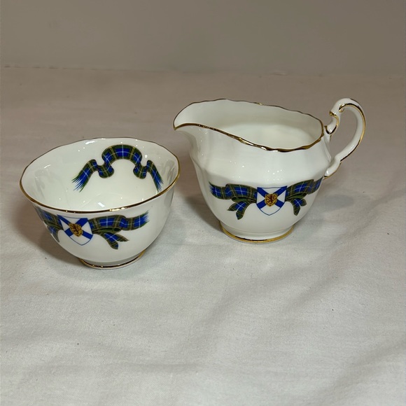 Vintage | Dining | Adderley Nova Scotia Creamer Sugar Bowl Tea Set 96s ...